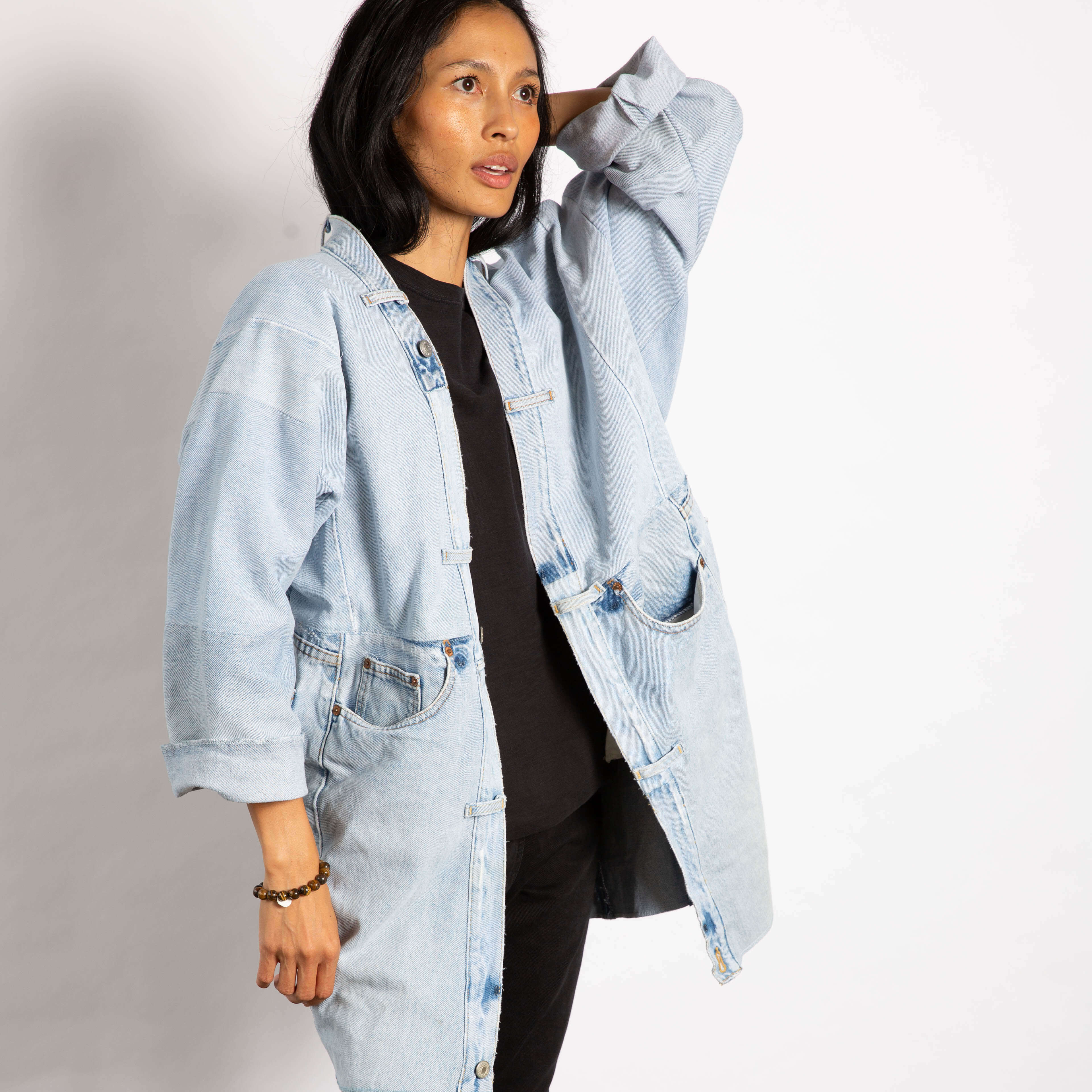 Easy Jacket 10.1 - Bleached Petite Long – East/West Shop